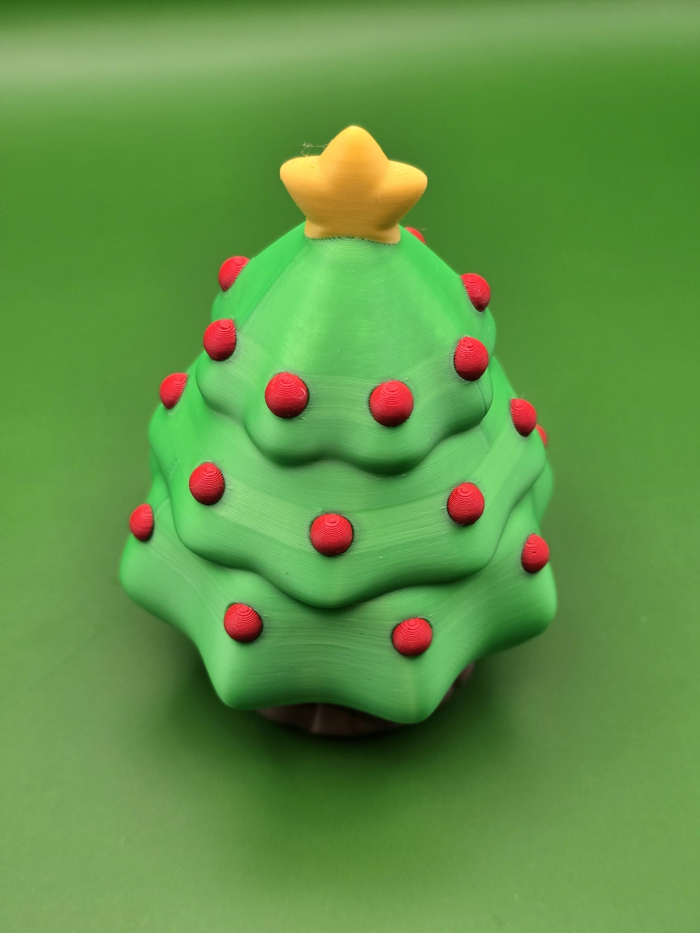 Christmas Tree Container – 3D Printed Festive Candy Jar or Gift Box - Etsy