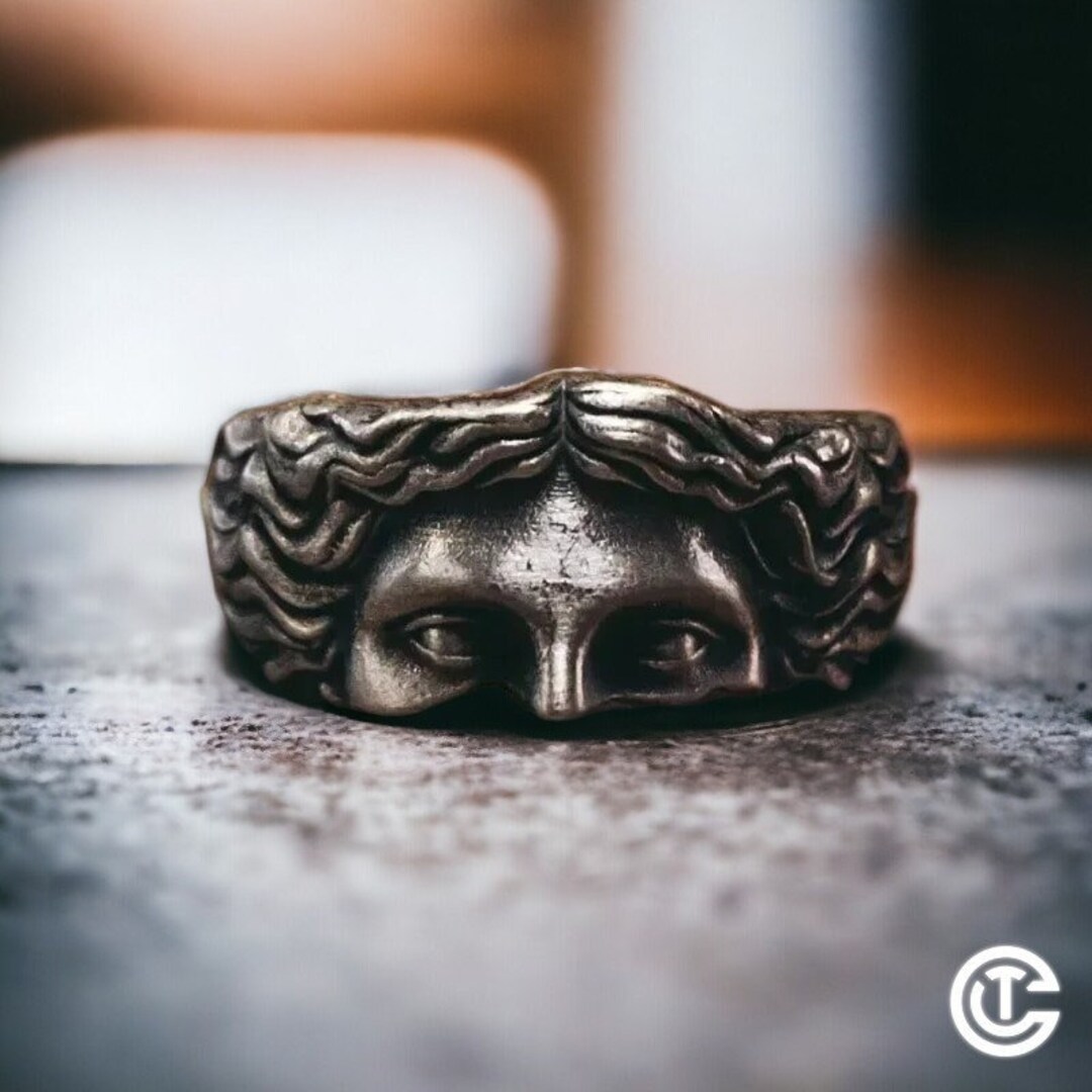 Venus Mythology Ring, Half Face Ring, Aphrodite Ring, Venus Ring ...