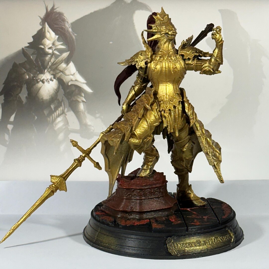 Dragon Slayer Ornstein Figure Dark Souls Collectible High-quality ...