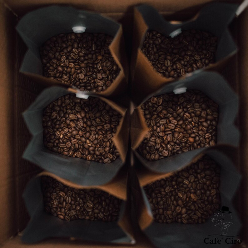 CAFÉ CIRO N1 – Dark Roast Coffee Beans 250g | Ethiopian India Indonesia ...