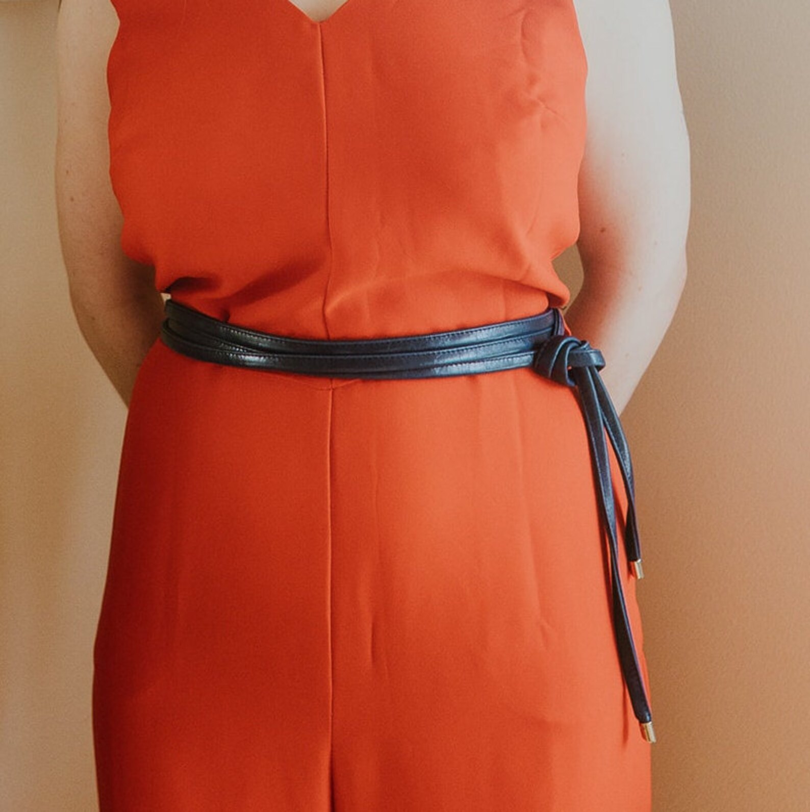 Skinny Belt for Dress Vegan Leather Belt Women Thin Belt - Etsy