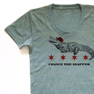 Chance the Snapper Women's T, T-shirt, Chicago Women, Chicago Gator ...