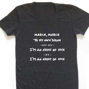 March March Dixie Chicks the Chicks Army of One Feminist - Etsy