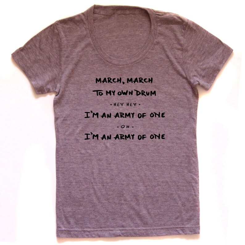 March March Dixie Chicks the Chicks Army of One Feminist - Etsy