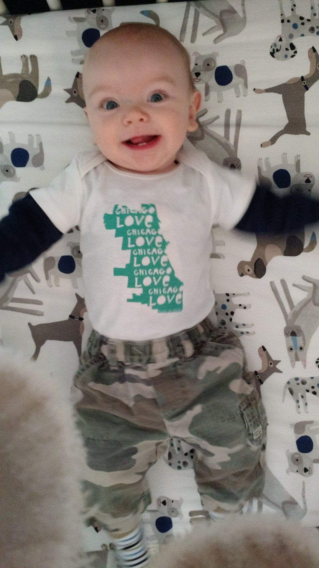 Cute Baby Onesie®, Chicago Baby Clothing, Chiago Baby Gift, Chicago ...