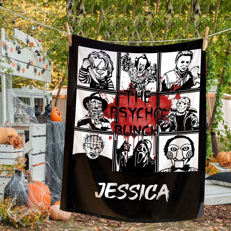Horror Blanket - Etsy