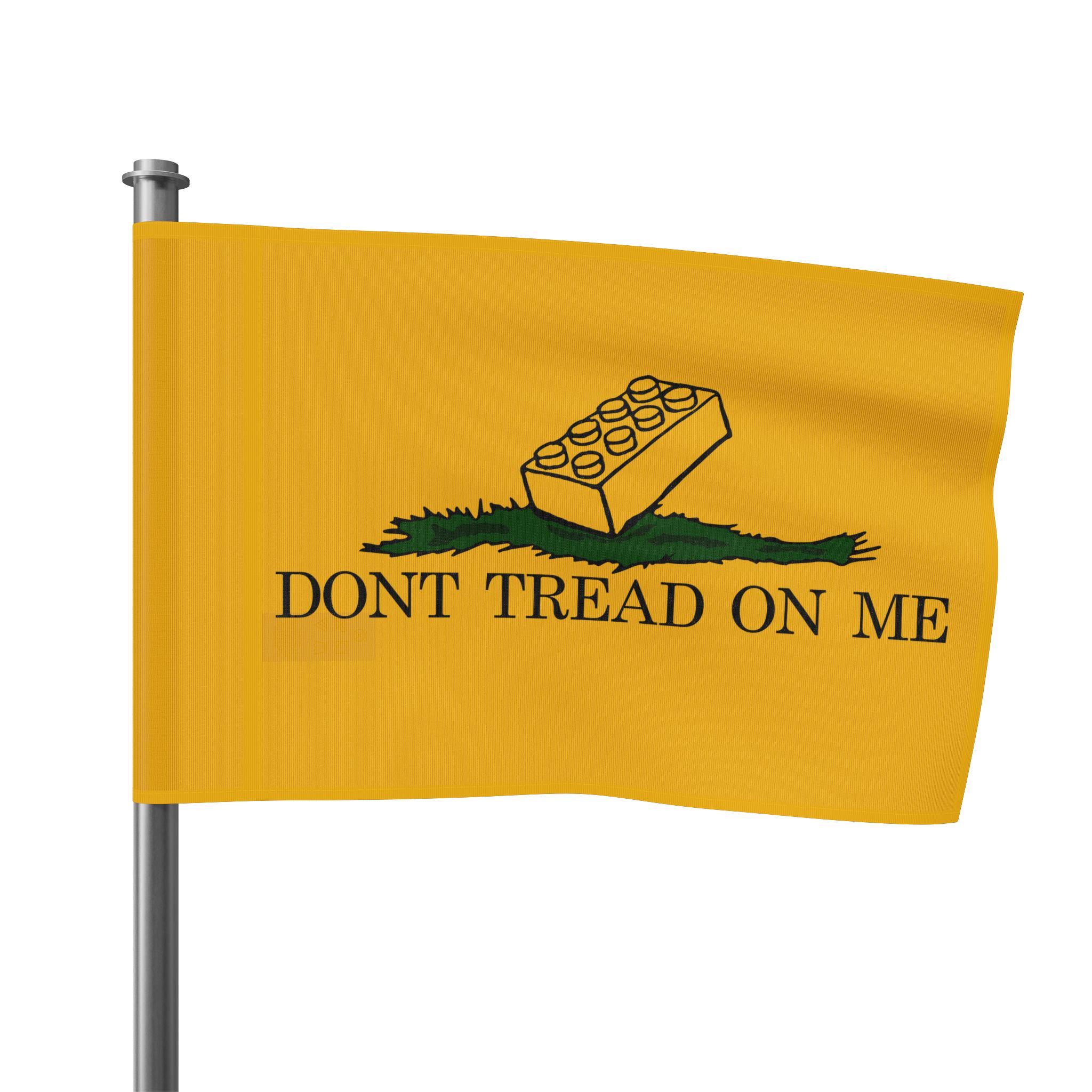 Don't Tread on Me - Funny Gadsden Flag - Etsy