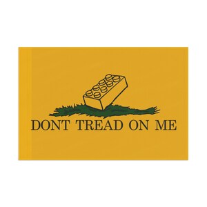 Don't Tread on Me - Funny Gadsden Flag - Etsy