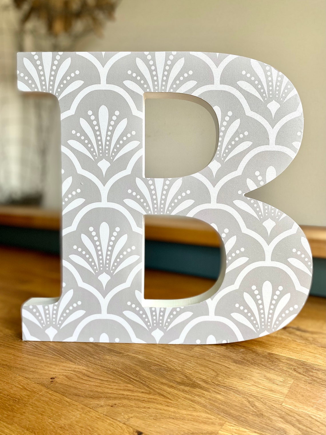 Personalized Monogram Wood Letter Custom Initials Home Decor Wedding ...