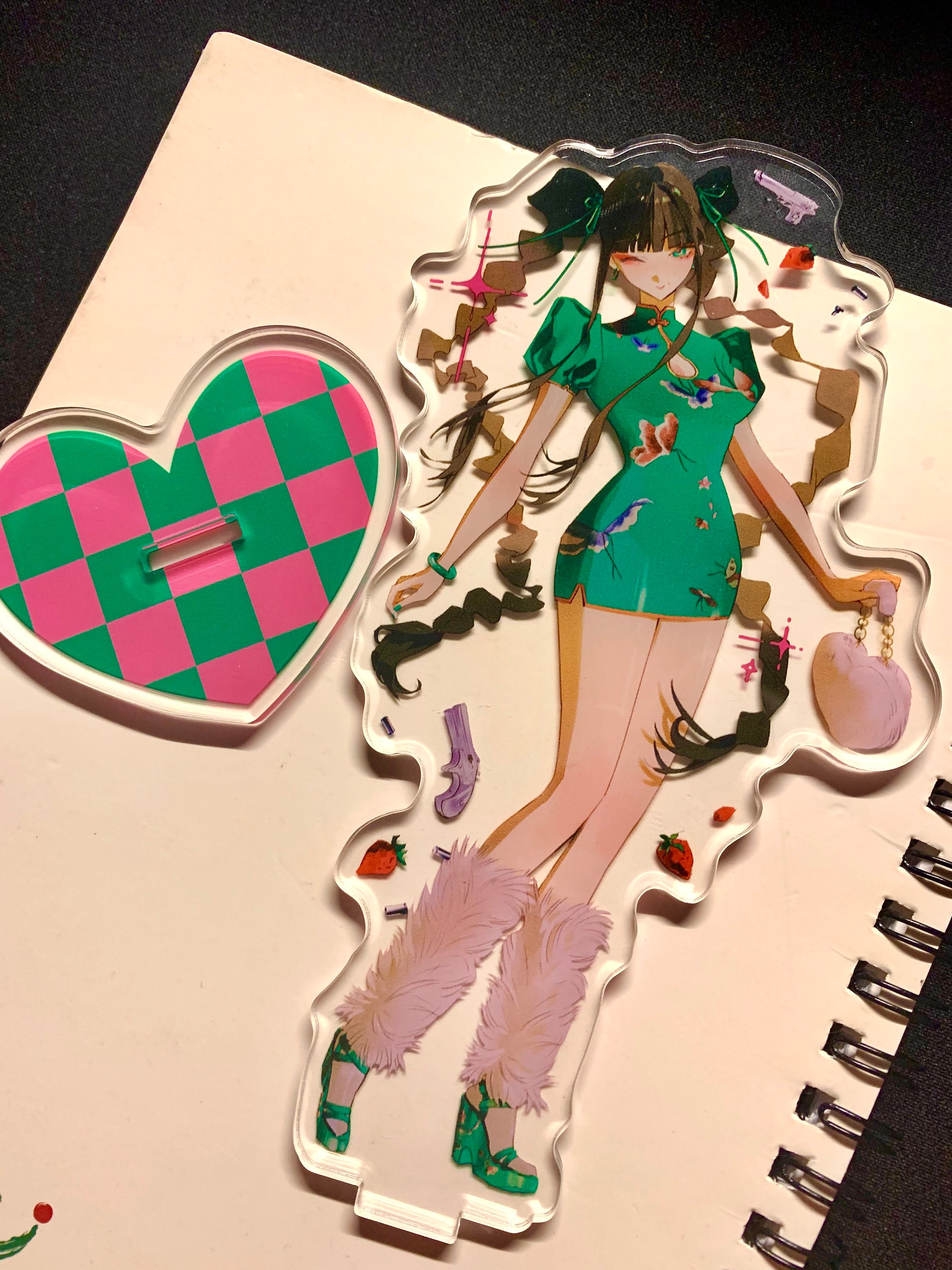 Acrylic Standee Collectionqipao Chinese Fashion Aesthetic Girl - Etsy