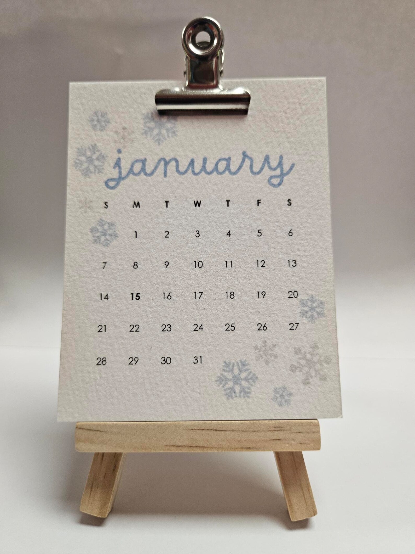 2024 Mini Easel Calendar - Etsy