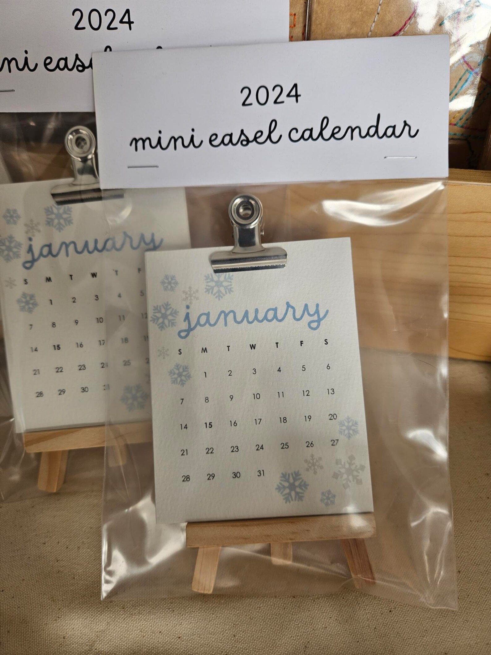 2024 Mini Easel Calendar - Etsy