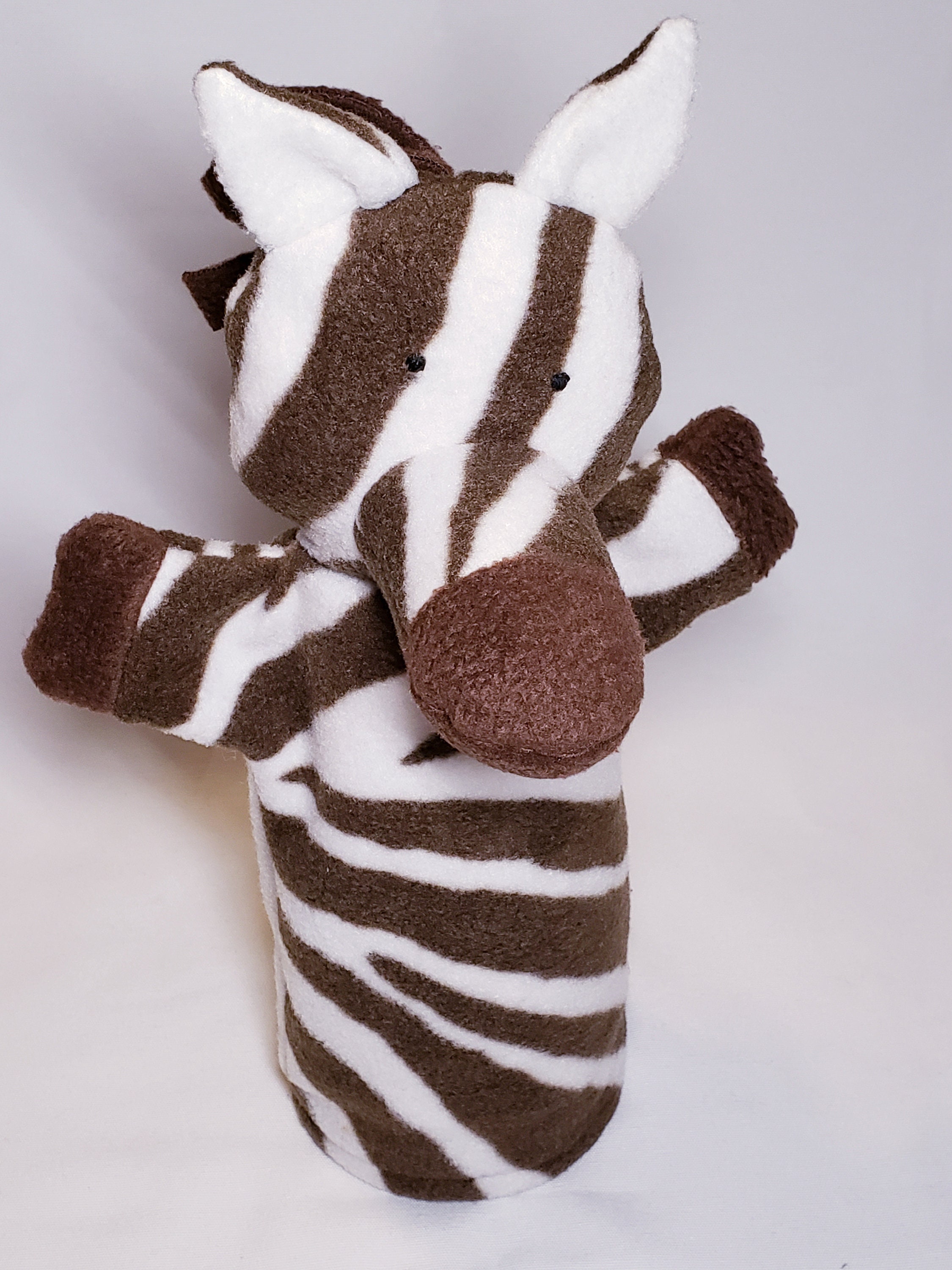 Zoe the Baby Zebra Puppet - Etsy UK