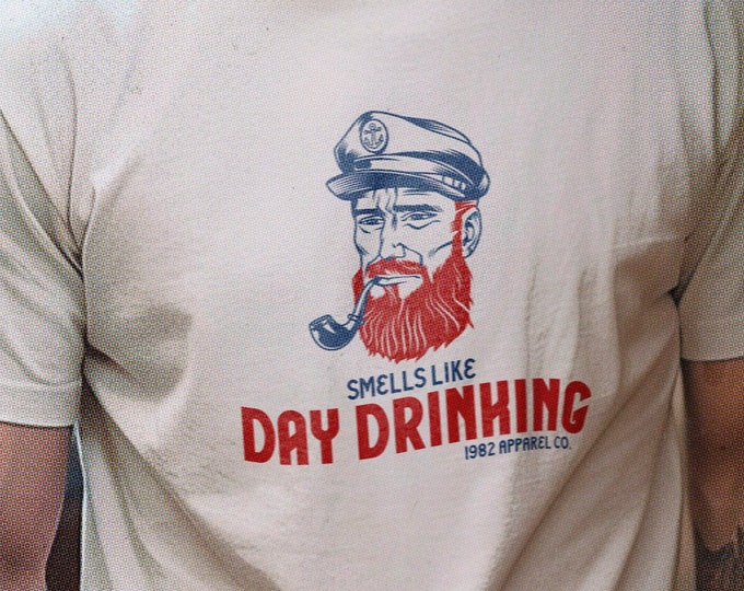 Funny Drinking Shirt, Day Drinking Tee, Bachelor Party T-shirt ...