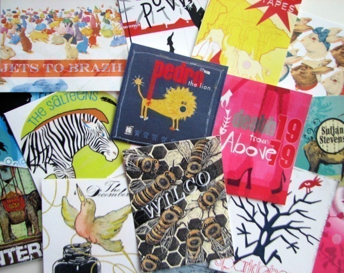 10 INDIE BAND Stickers Set 2 - Etsy