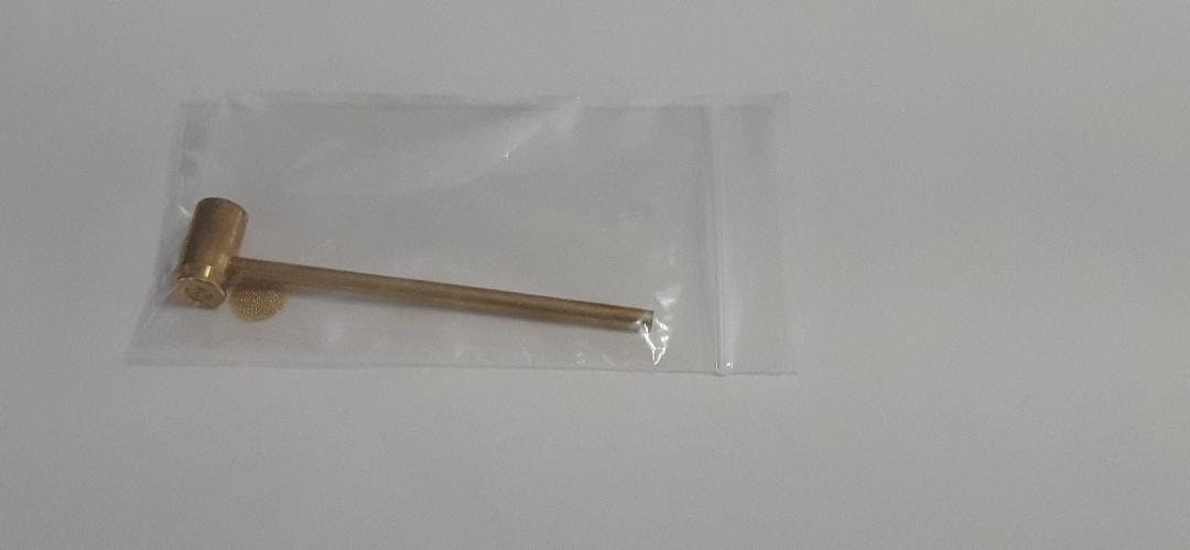 All Brass Tobacco Pipe - Etsy