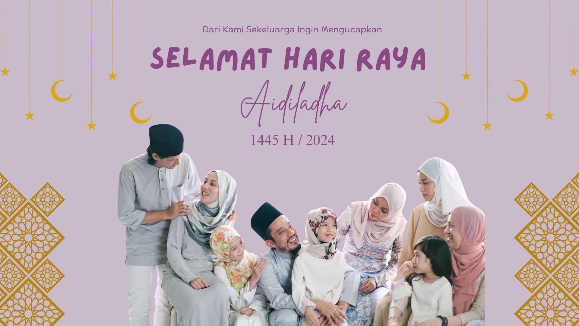 30 Template Hari Raya Aidiladha Wish Card - Etsy