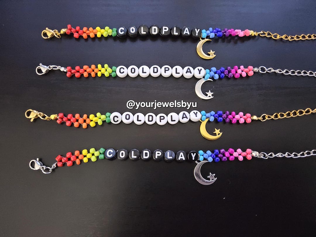 Coldplay Bracelets - Etsy