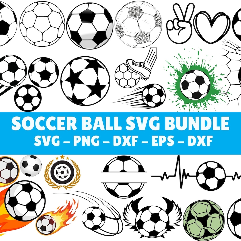 Soccer Ball Svg File - Etsy