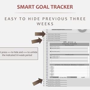 SMART Goal Tracker, Set Your Goals With SMART Tehnique, Set Different ...