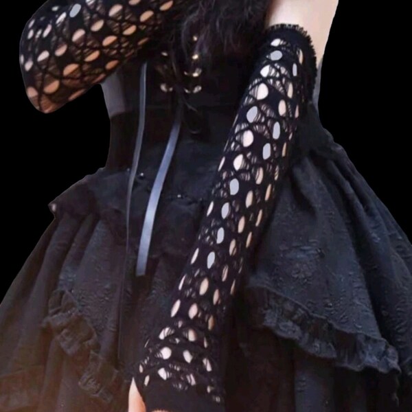 Gothic Arm Warmers - Etsy