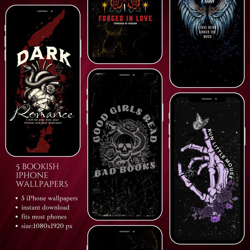 Booktok Wallpaper - Etsy