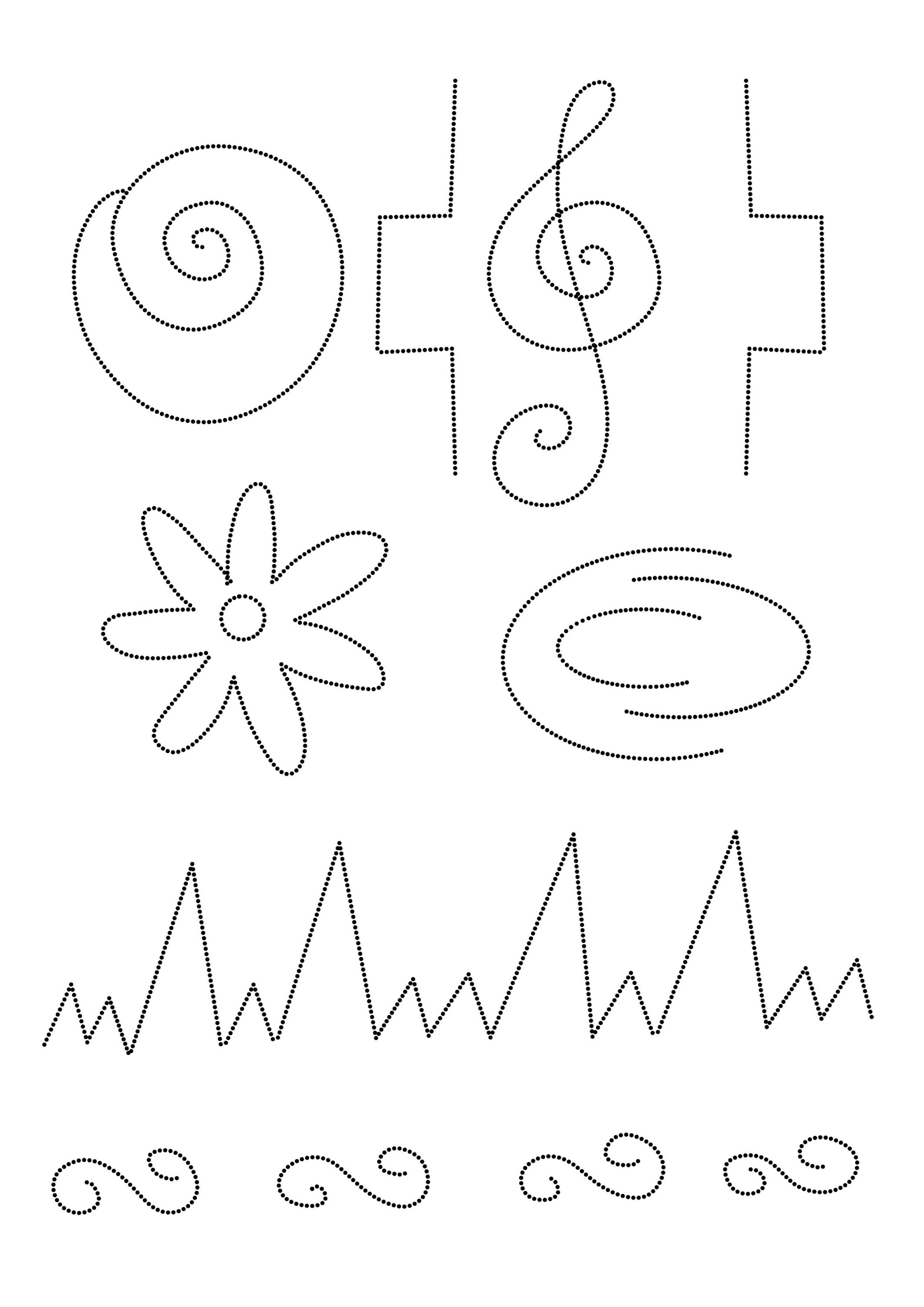 Line and Shape Tracing, Coloring Pages for Kids, Animal Tracing ...