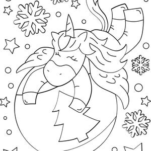 Christmas Coloring Pages, Printable Winter Activities for Kids ...