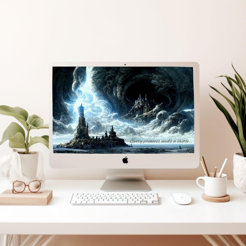 Dark Fantasy Desktop Wallpaper, Castlecore Desktop Wallpaper, Dark ...