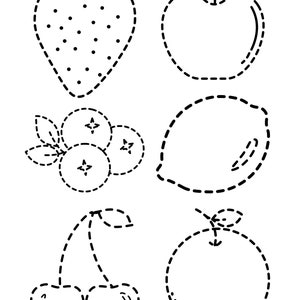 Line and Shape Tracing, Coloring Pages for Kids, Animal Tracing ...