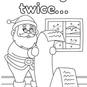 Christmas Coloring Pages, Printable Winter Activities for Kids ...