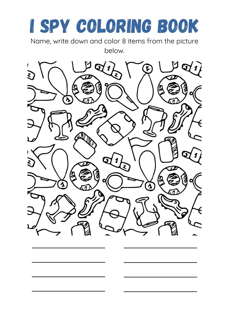 Football Kids Activities Homeschooling Fun Worksheets Activity Book ...