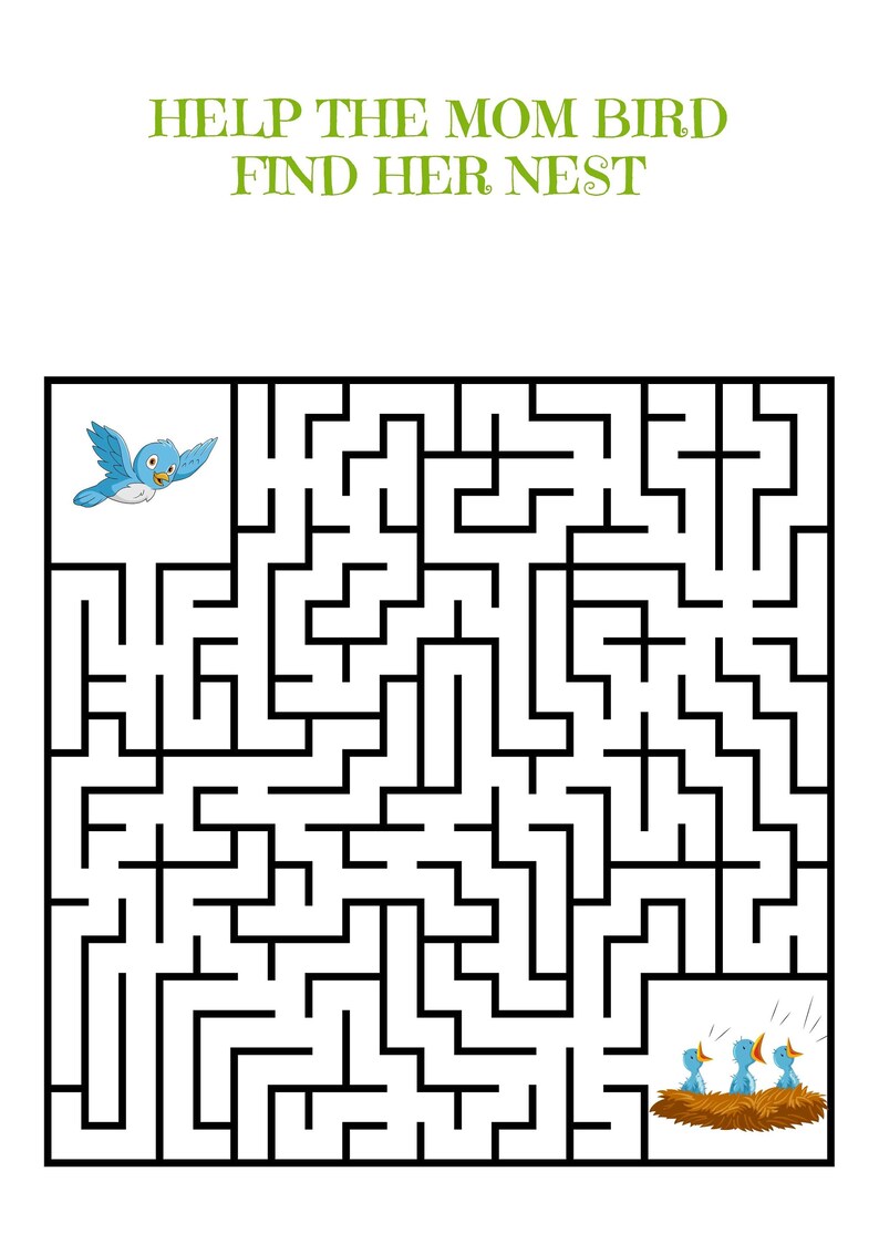 Spring Activity Sheets, Coloring Pages Preschool Homeschool ...