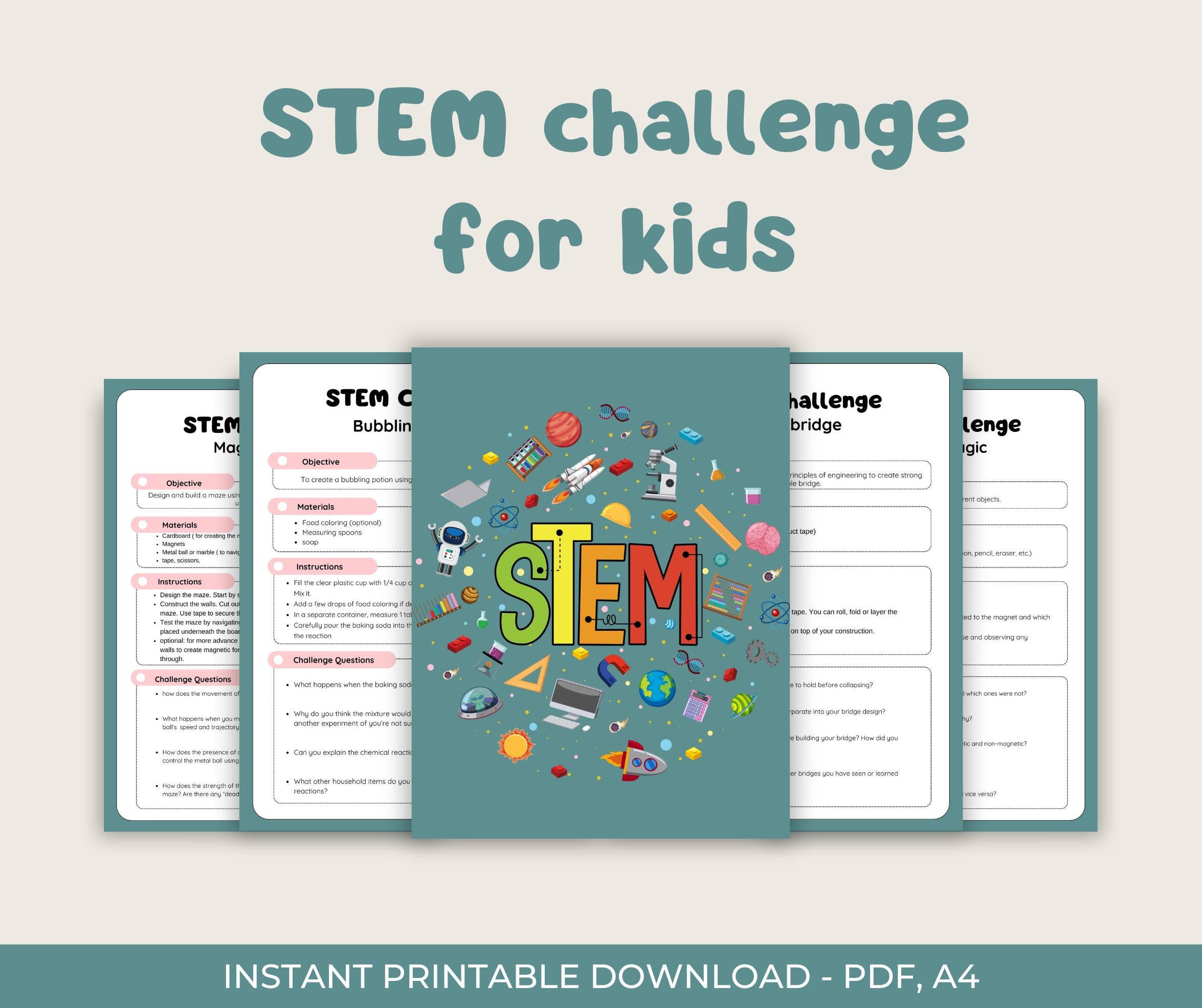 Engaging STEM Activities for Kids, Teacher Resources for Hands-on ...