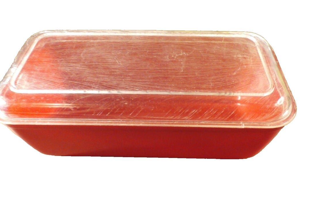 1960s PLASTIC Red LUSTRO-WARE Refrigerator Container W/cover - Etsy