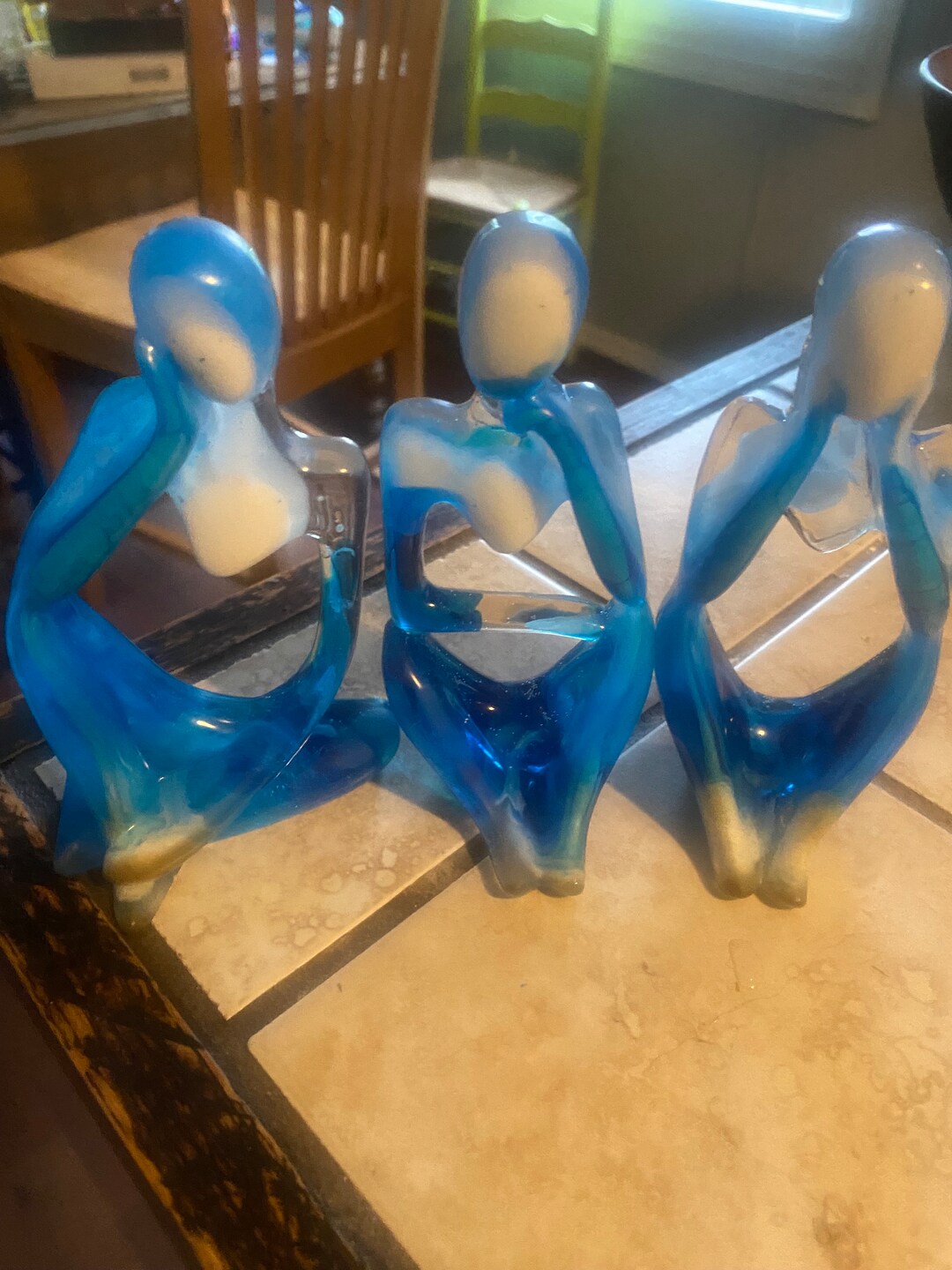 Thinking Statues Beach Themed. - Etsy