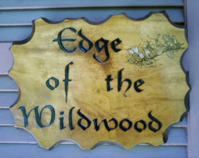 Custom Woodburned Sign - Etsy