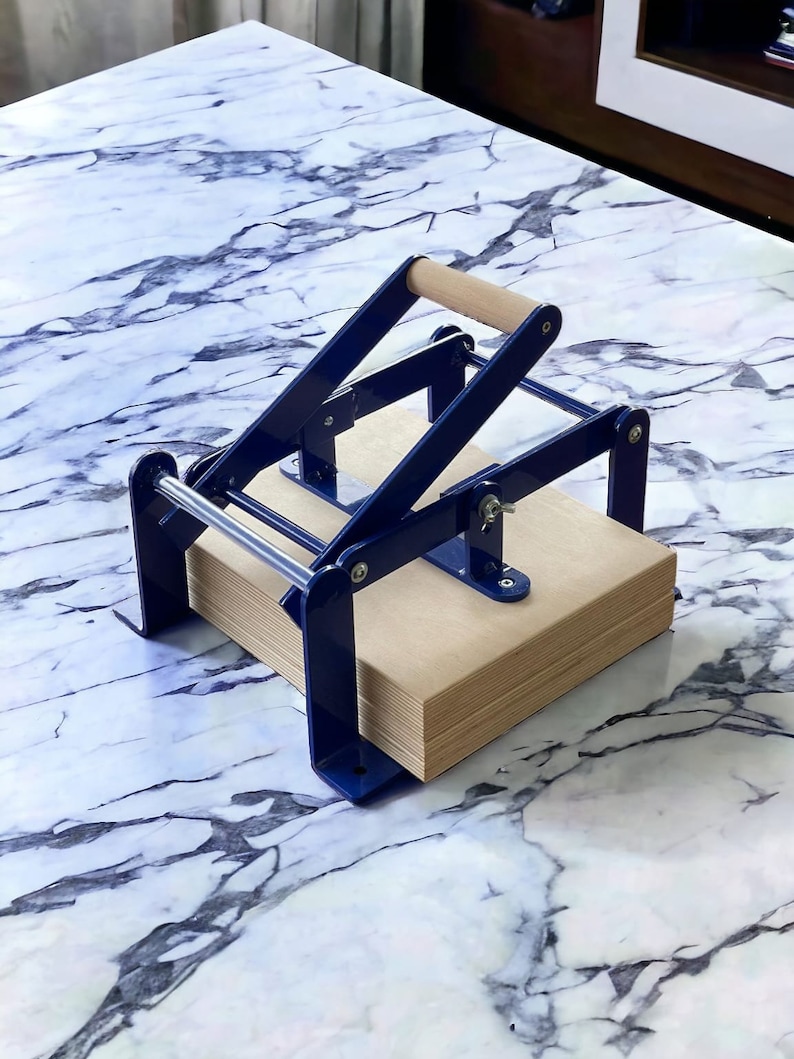 A4 Lino Cut Printing, Blue, Relief Printing, Lino, Printing Machine ...