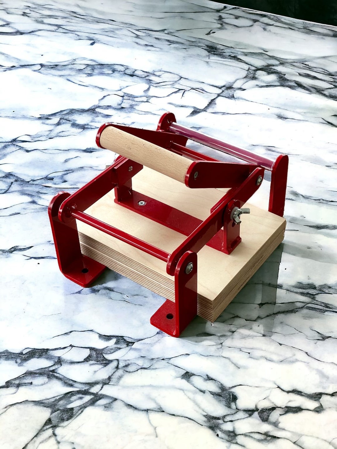 A5 Lino Cut Printing, Red, Relief Printing, Lino, Printing Machine ...