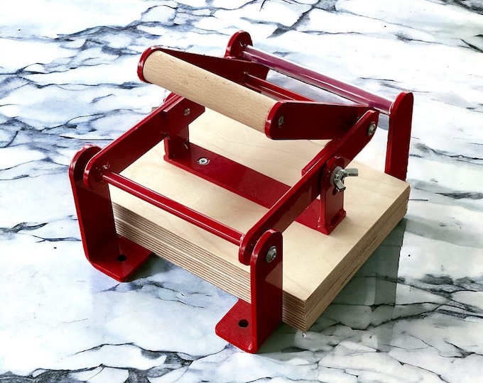 A5 Lino Cut Printing, Red, Relief Printing, Lino, Printing Machine ...