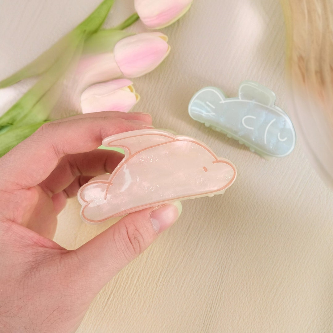 Cute Pink Dolphin Blue Fish Hair Claw,animal Hairpin,korean Hairpin ...