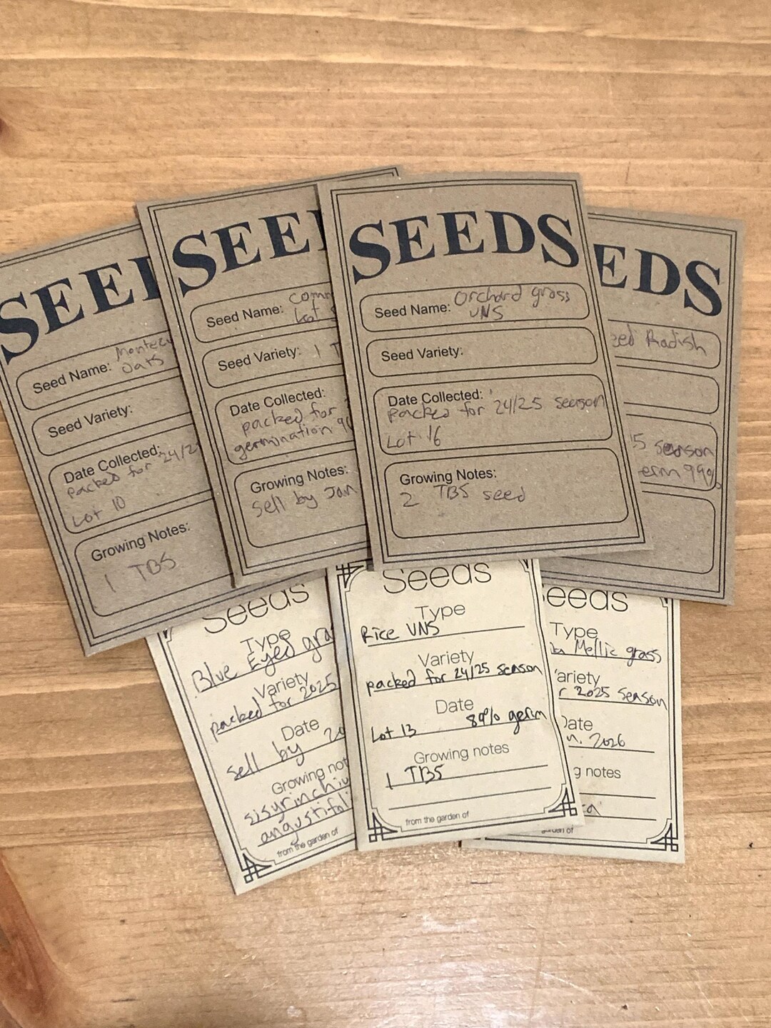 Cover Crop Seeds - Multi-pack - 7 Varieties, Heirloom, Non-gmo, Organic ...