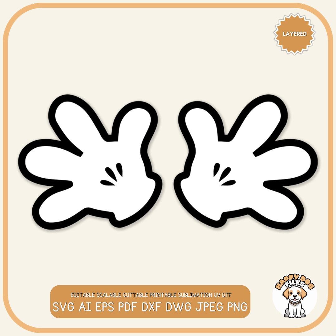 Magic Hands SVG PNG File Love Heart Files Valentine File Disney Love ...
