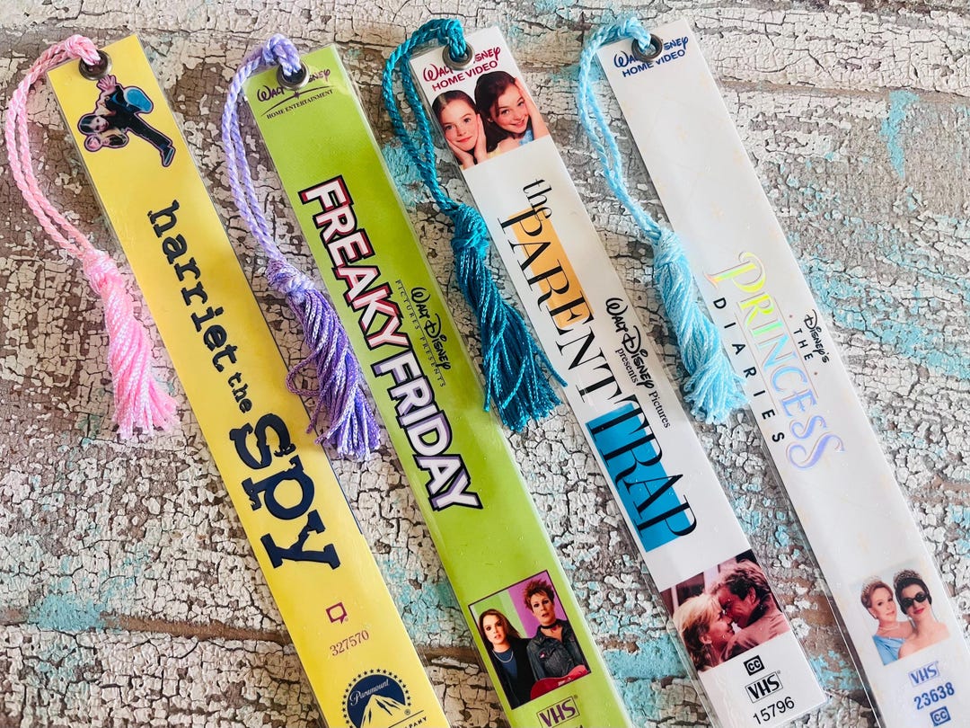 VHS Bookmark, Movie Lover, Bookworm Gift, Retro Charm, 90s Nostalgia - Etsy
