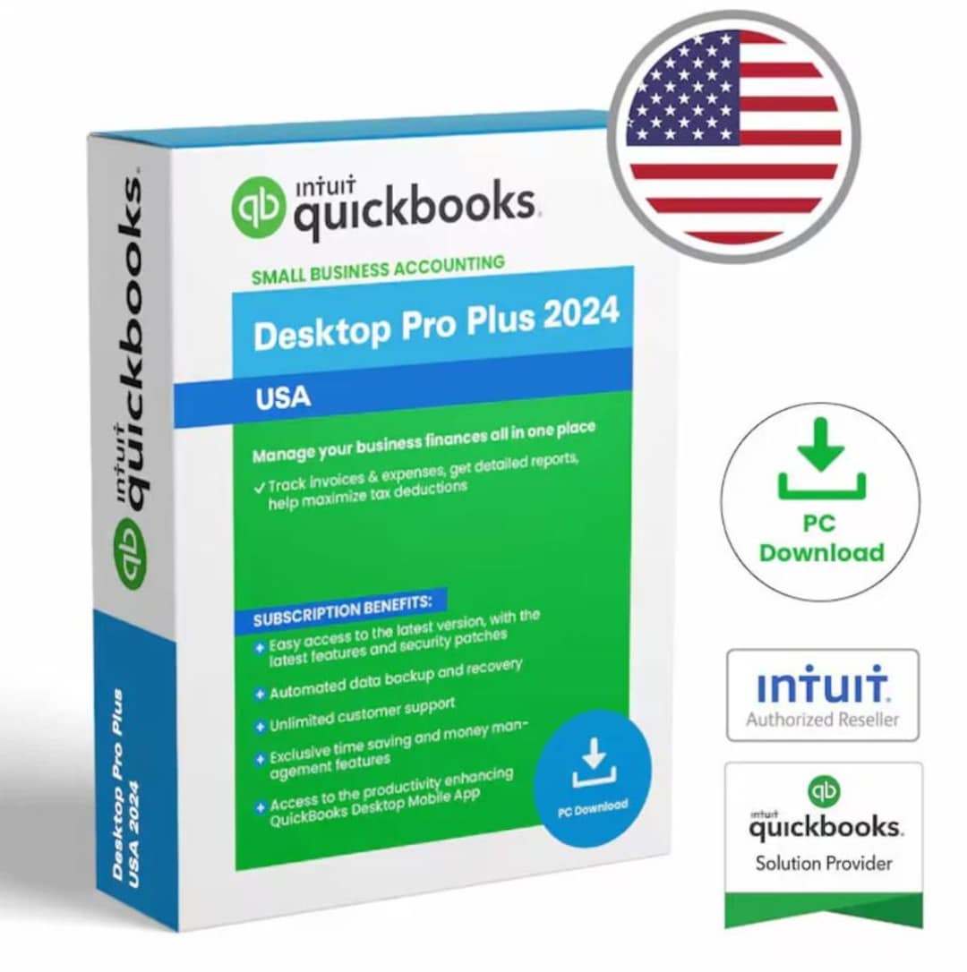 Quickbooks Desktop Pro Plus 2024 for Windows Lifetime Activation - Etsy