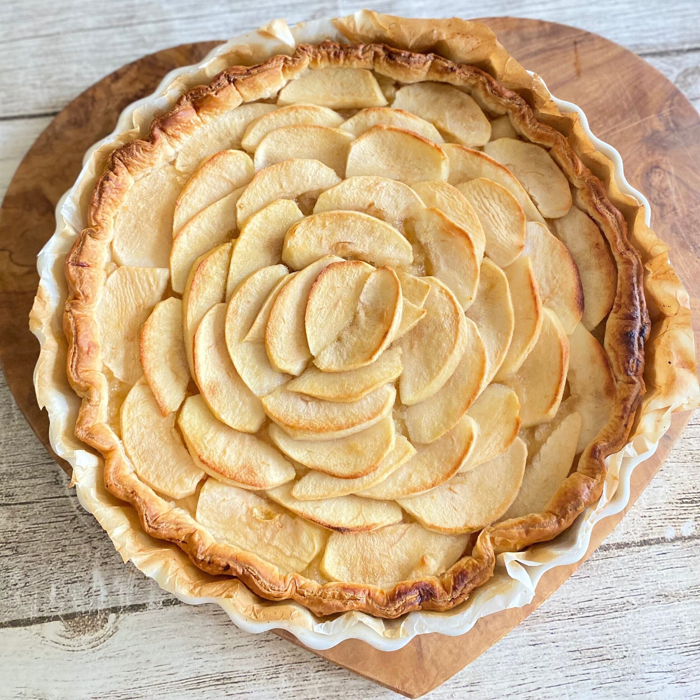 French Apple Pie Recipe - Etsy