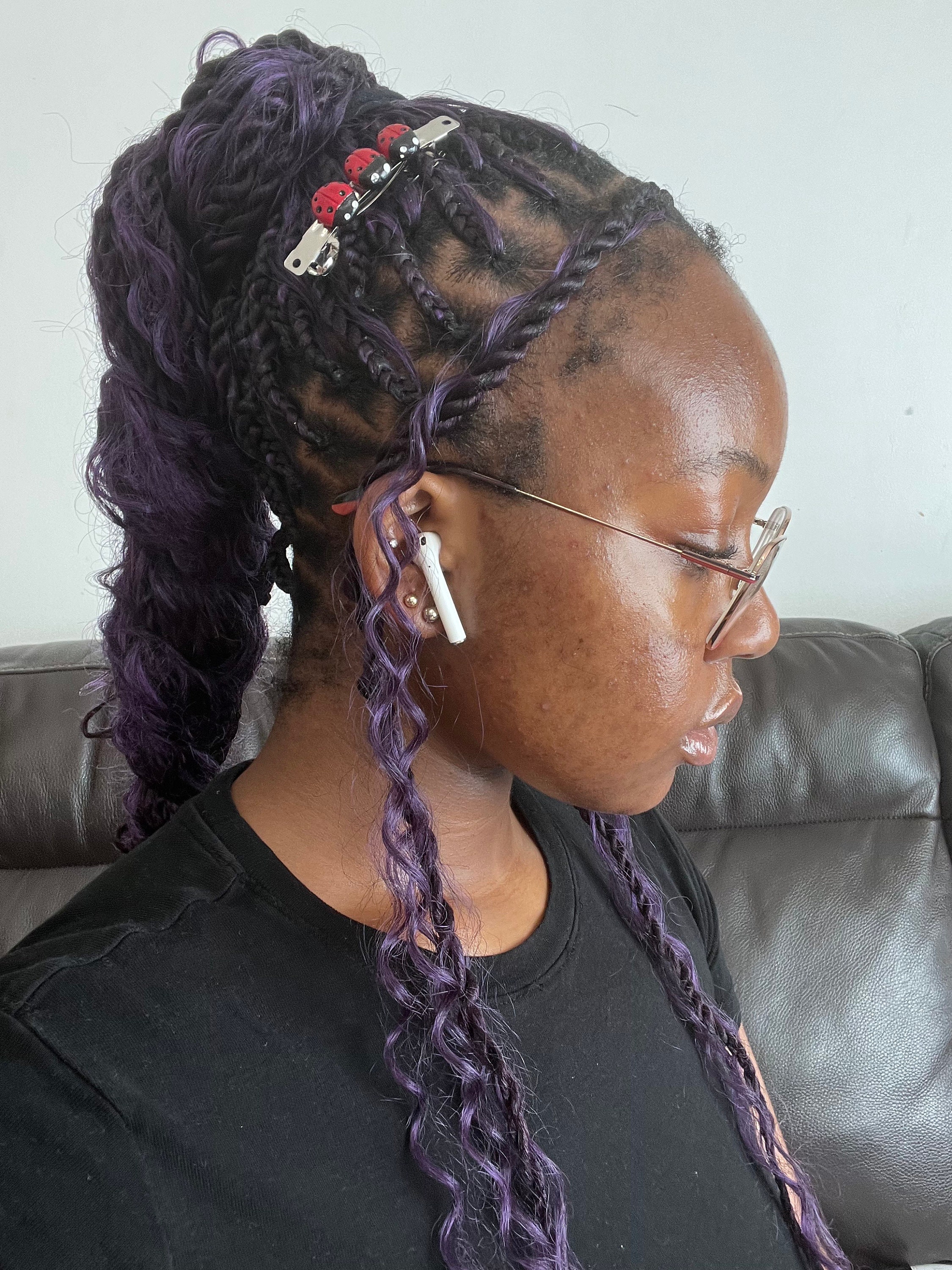 Clay Hair Clips/handmade Hair Clips/bug Hair Clips/ladybird/hair ...