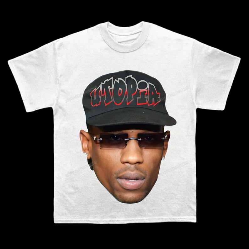 TRAVIS SCOTT PNG Rap Tee T-shirt Design Printable Rap Tee Shirt Design ...
