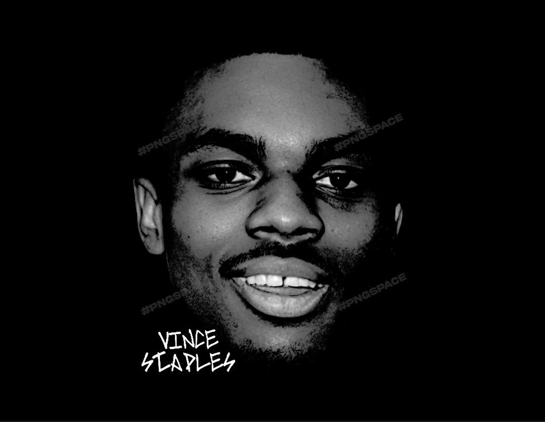 VINCE STAPLES PNG Rap Tee T-shirt Design Printable Rap Tee Shirt Design ...