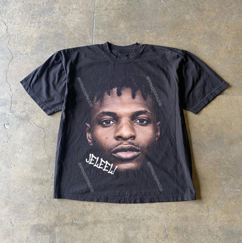 JELEEL PNG Rap Tee T-shirt Design Printable Rap Tee Shirt Design ...